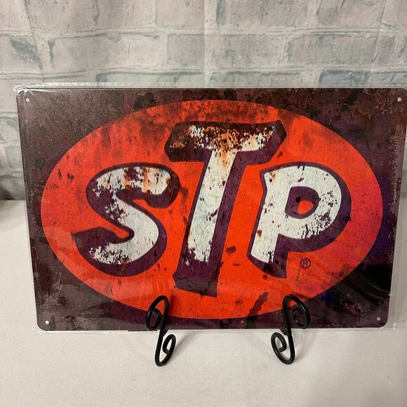 Wall Decor | Stp Oil Metal Sign | Poshmark